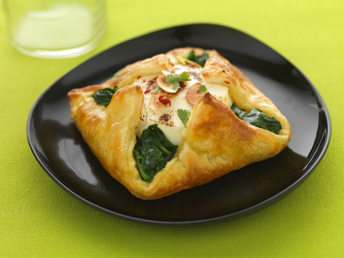 Feuilleté au Chèvre et aux Épinards | Recette Eurial FSI