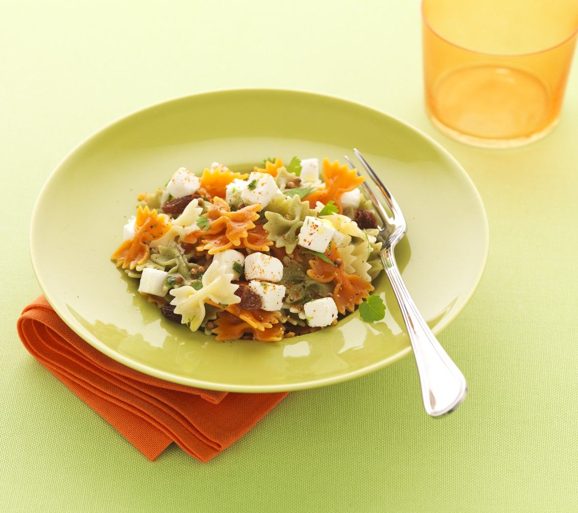 Salade de Pâtes et Cubes de Chèvre | Recette Eurial FSI