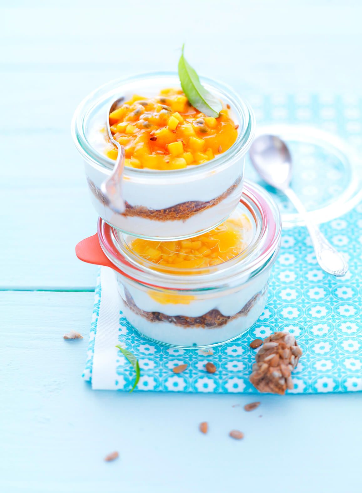 Fromage Blanc aux Fruits Exotiques et Spéculoos | Eurial FSI