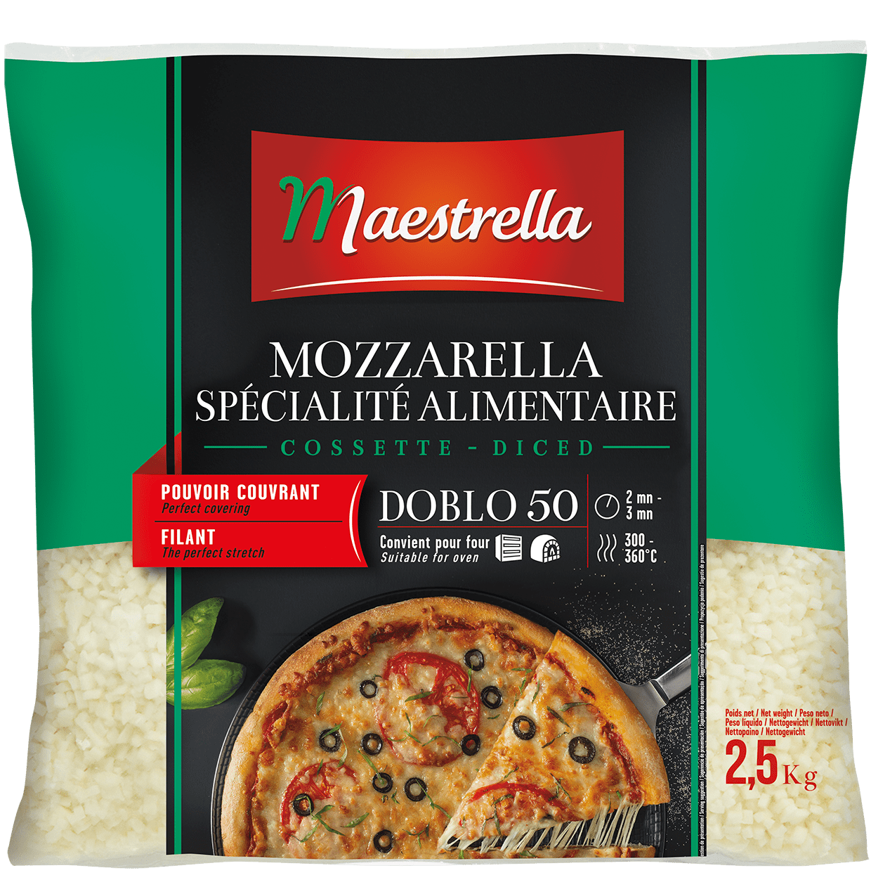 Mozzarella/ spécialité alimentaire Doblo | Maestrella