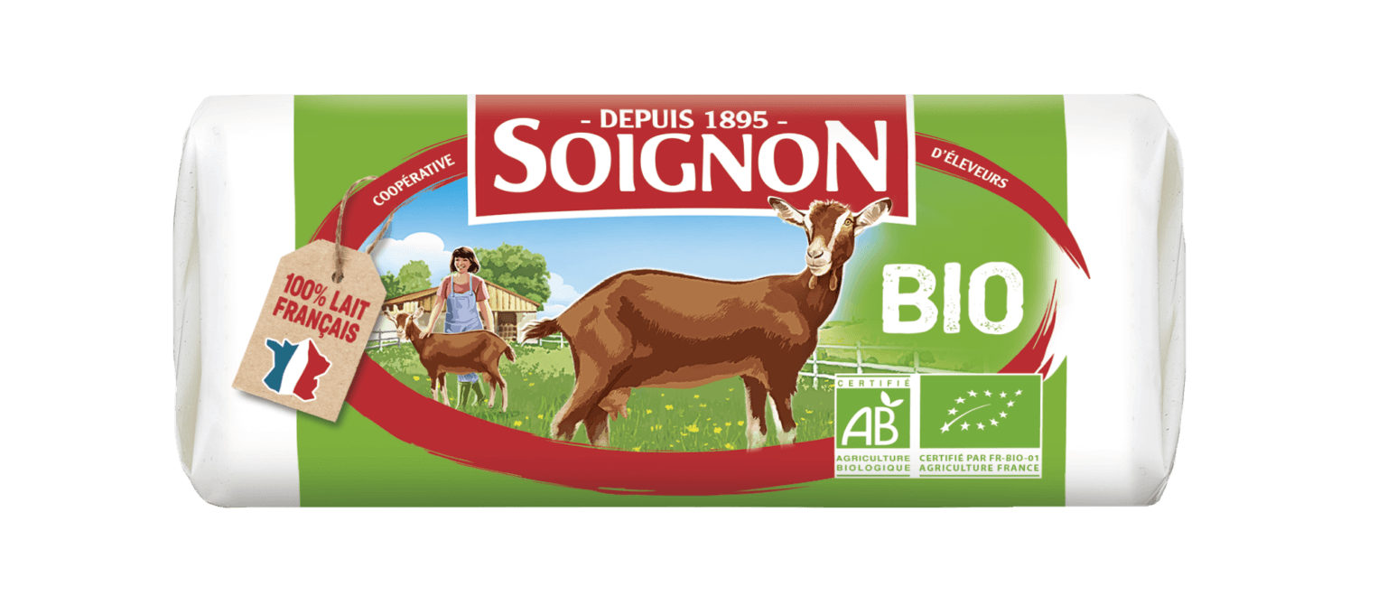 Bûchette de chèvre affiné Bio | Soignon Professionnel
