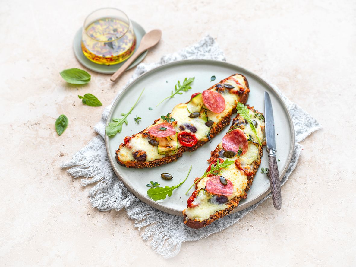 Bruschetta Pepperoni et Légumes grillés | Recette Food Service