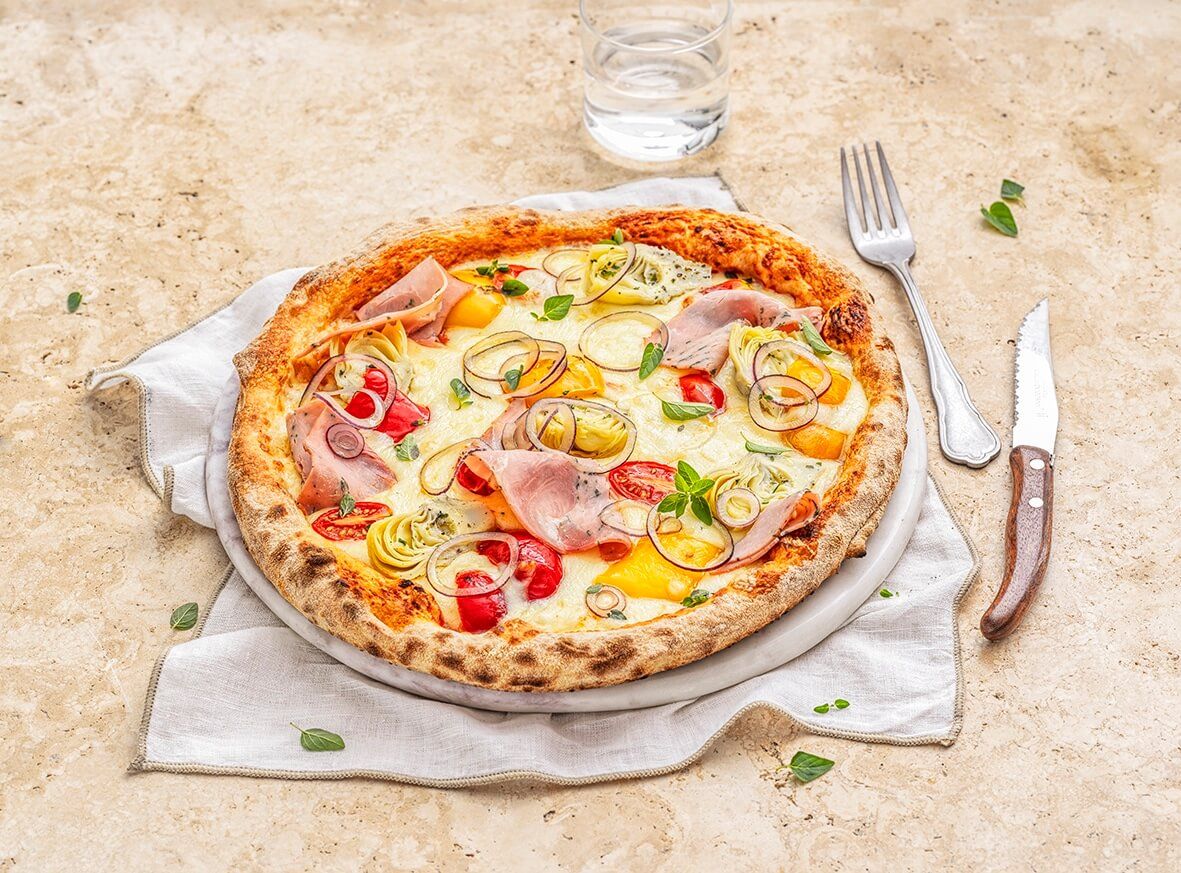 Pizza Primavera | Recette Eurial Food Service